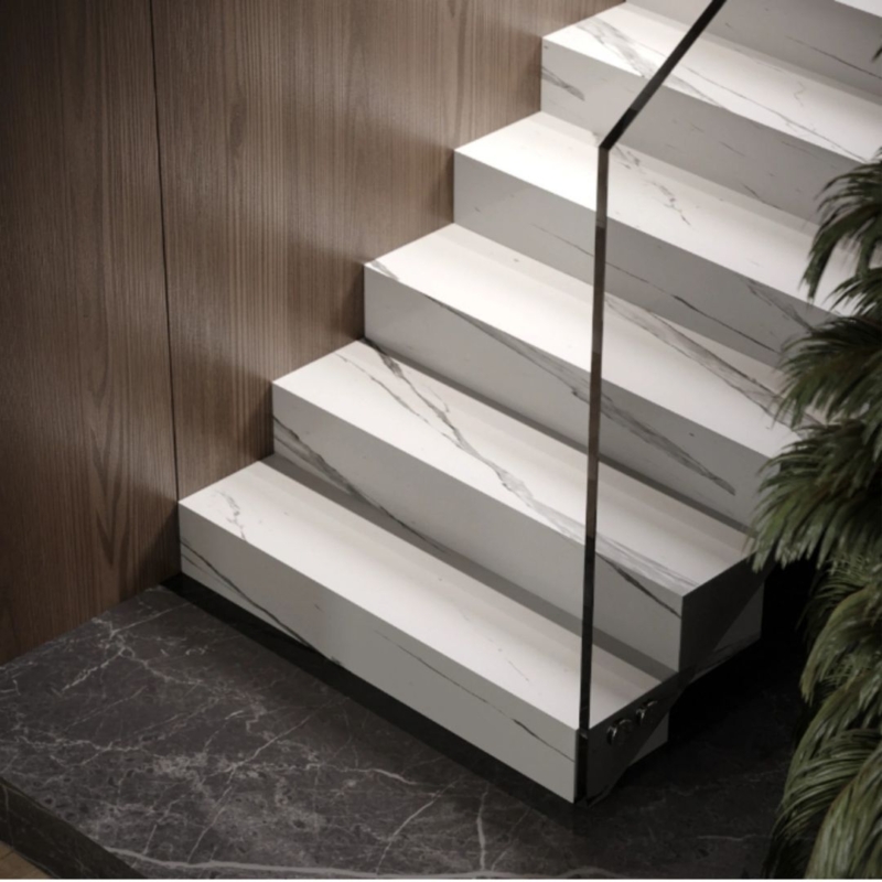 Mermer Merdiven Basamaklarının Tasarımı ve Hazırlanması